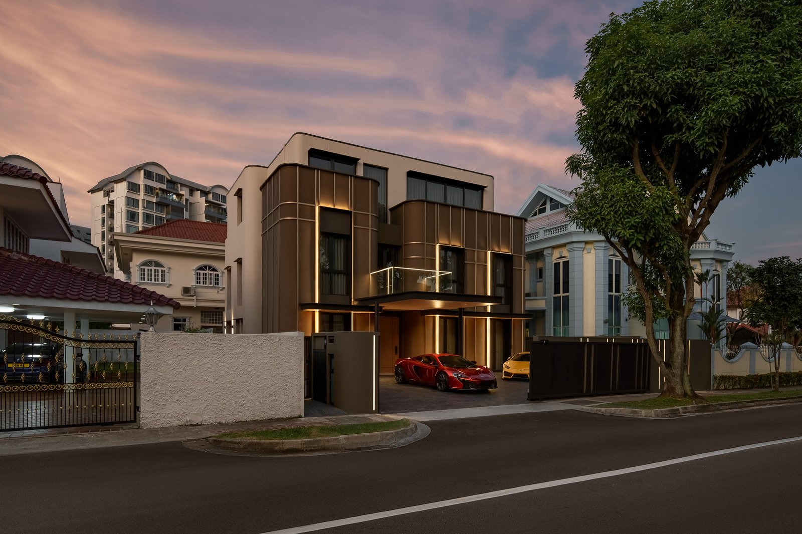 A Quiet Statement by the Park: Crafting a Distinctive Landed Home in ...